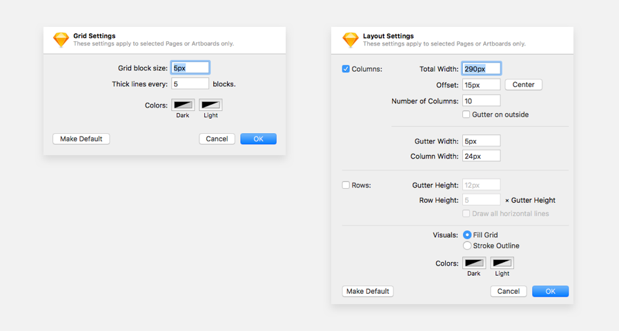 디자인 시스템 - 그리드